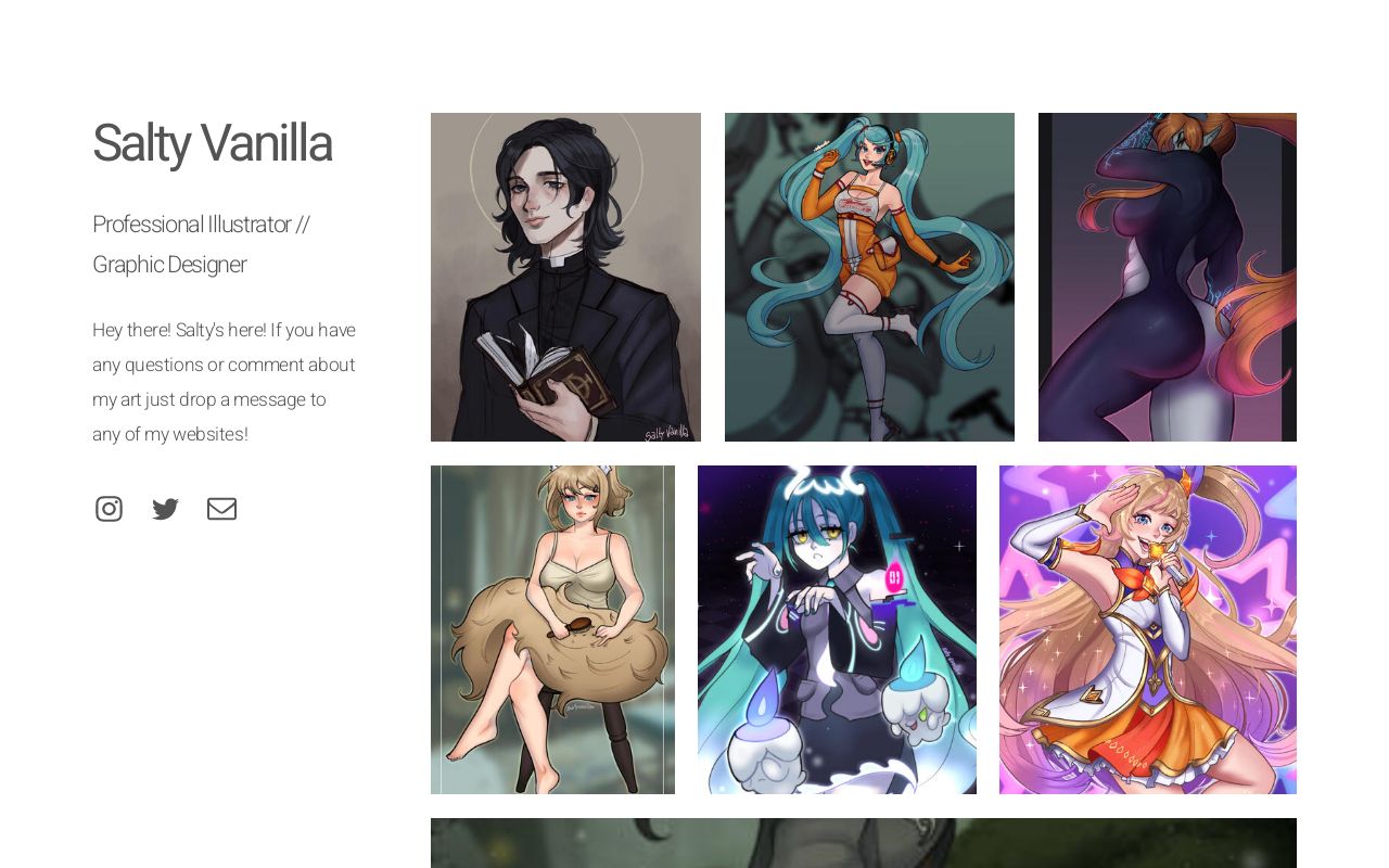 Salty Vanilla Portfolio